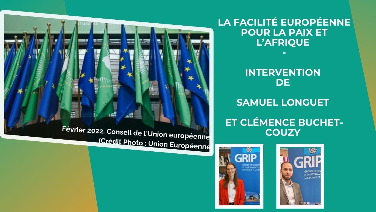 Vidéo - La Facilité européenne pour la paix et l'Afrique - Entretien ...